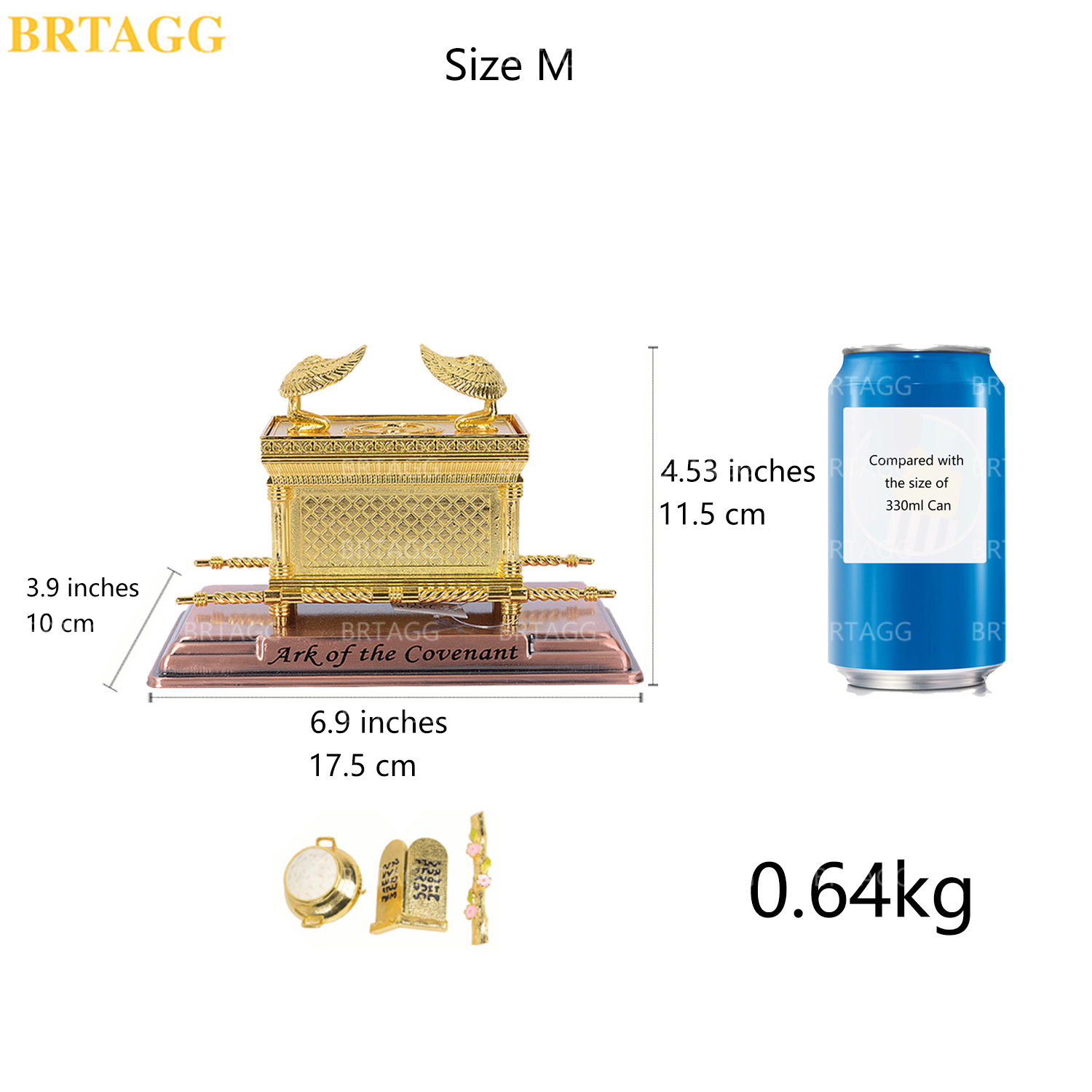 BRTAGG Replica Van de Ark Des Verbonds met Toebeho... – Grandado