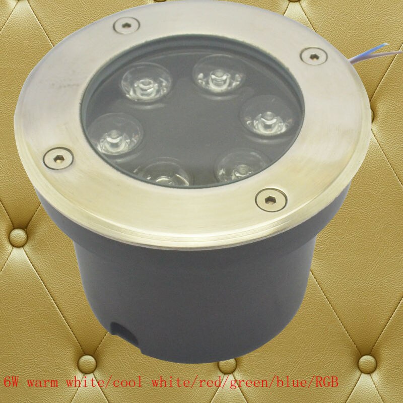 6W Led Ondergrondse Licht, licht Tuin Outdoor Verl... – Vicedeal