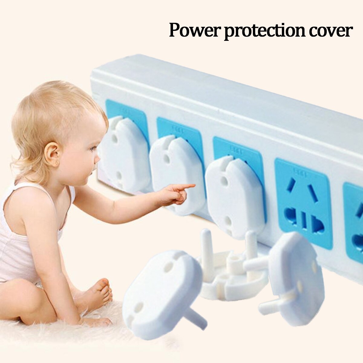10pcs Cover EU Plugs Protector Kids Safety Electri... – Grandado