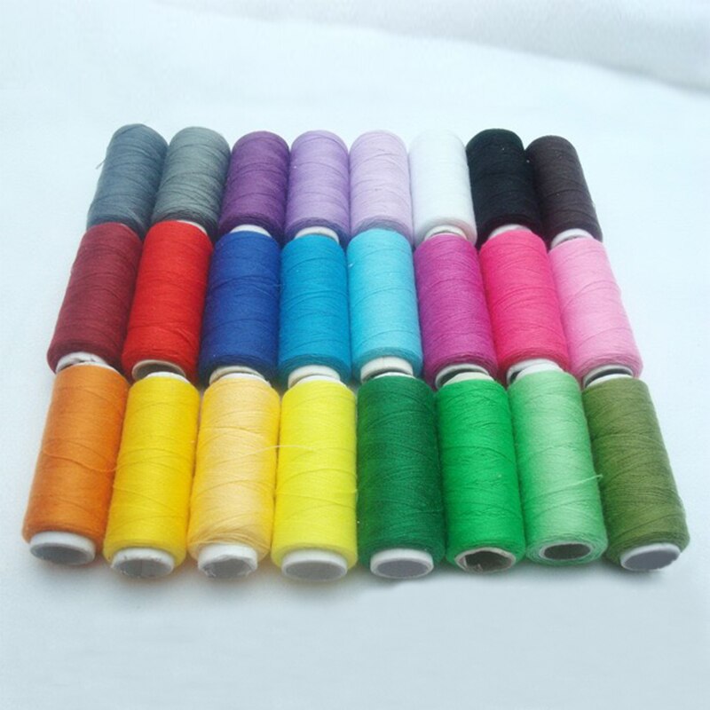 Conjunto de 24 rollos/lote de hilos de coser de , ... – Grandado