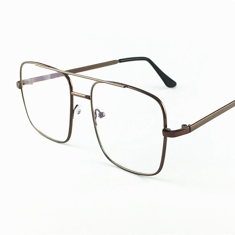 Vintage Gold Metal Frame Brillen Heren Dames Zonne... – Vicedeal