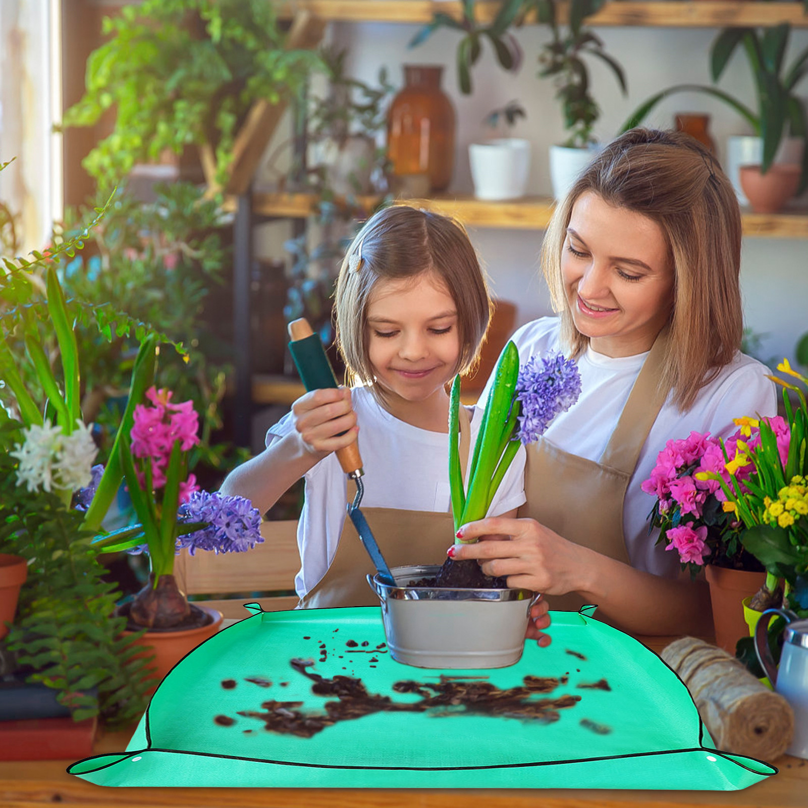 2Pcs Planting Mats PE Gardening Potting Mat Garden... – Grandado