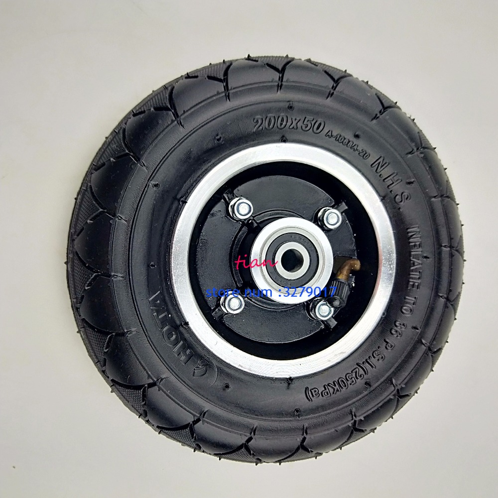 200x50 Elektrische Scooter Band Met Wielas Hub 8 "... – Grandado