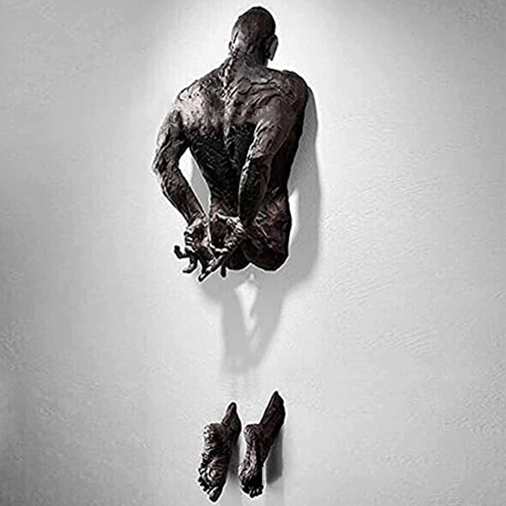 Antique Sculpture Wall Art Statue Sculpture Resin ... – Grandado