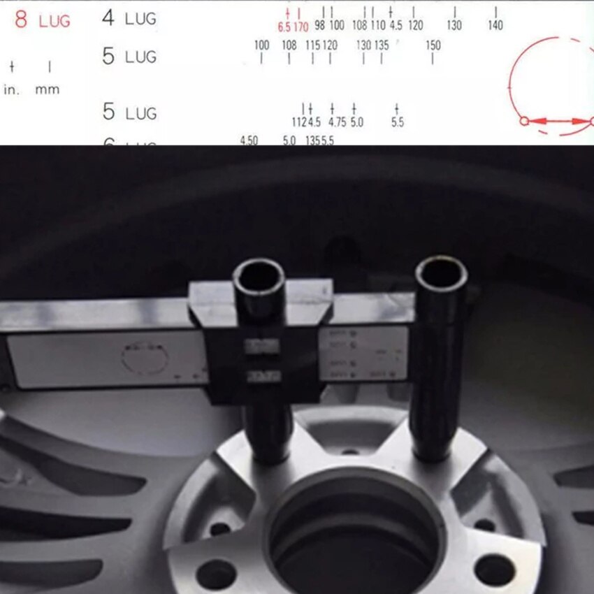 Car Wheel Rim Bolt Calliper Plastic Digital Calipe... – Vicedeal