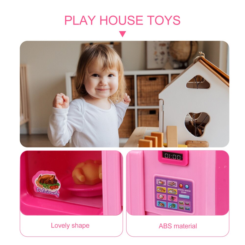 1pc Kids Microwave Oven Mini Kitchen Ware Model Pl... – Vicedeal
