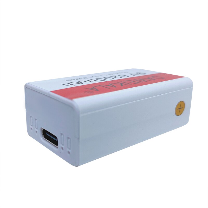 Original 9V USB rechargeable Li-Ion battery 9V 6.2... – Vicedeal