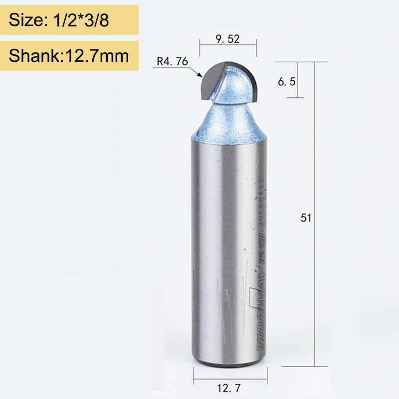 Tideway Industrial Cove Box Bit Milling Cutter 1/2... – Grandado