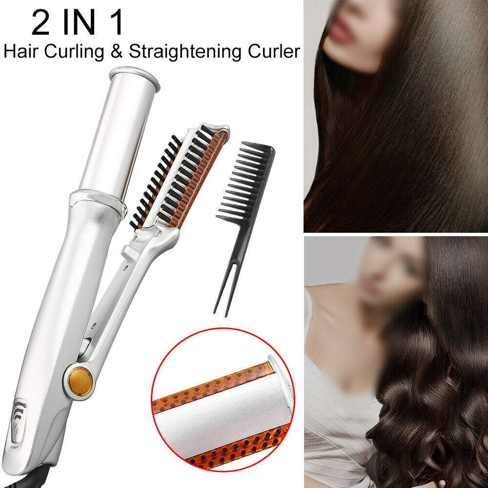 Hair Curler 3 In 1 Rotating Brush Air Styler Comb ... – Grandado