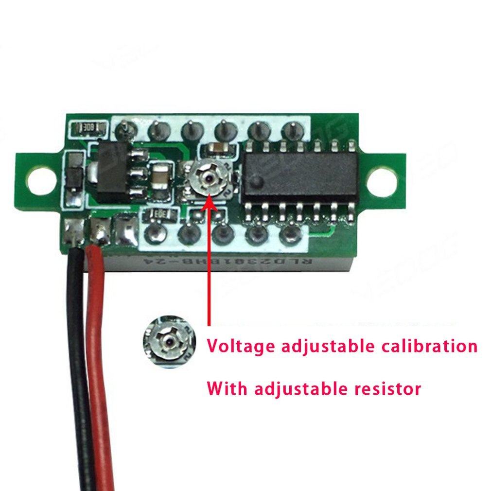 0.28 inch DC 32V Dual LED Digital Voltmeter Ammete... – Grandado
