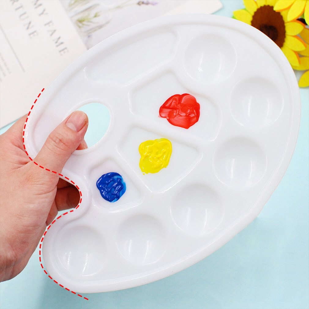 1pc Plastic Palette Art Paint Plastic Drawing Tray... – Vicedeal