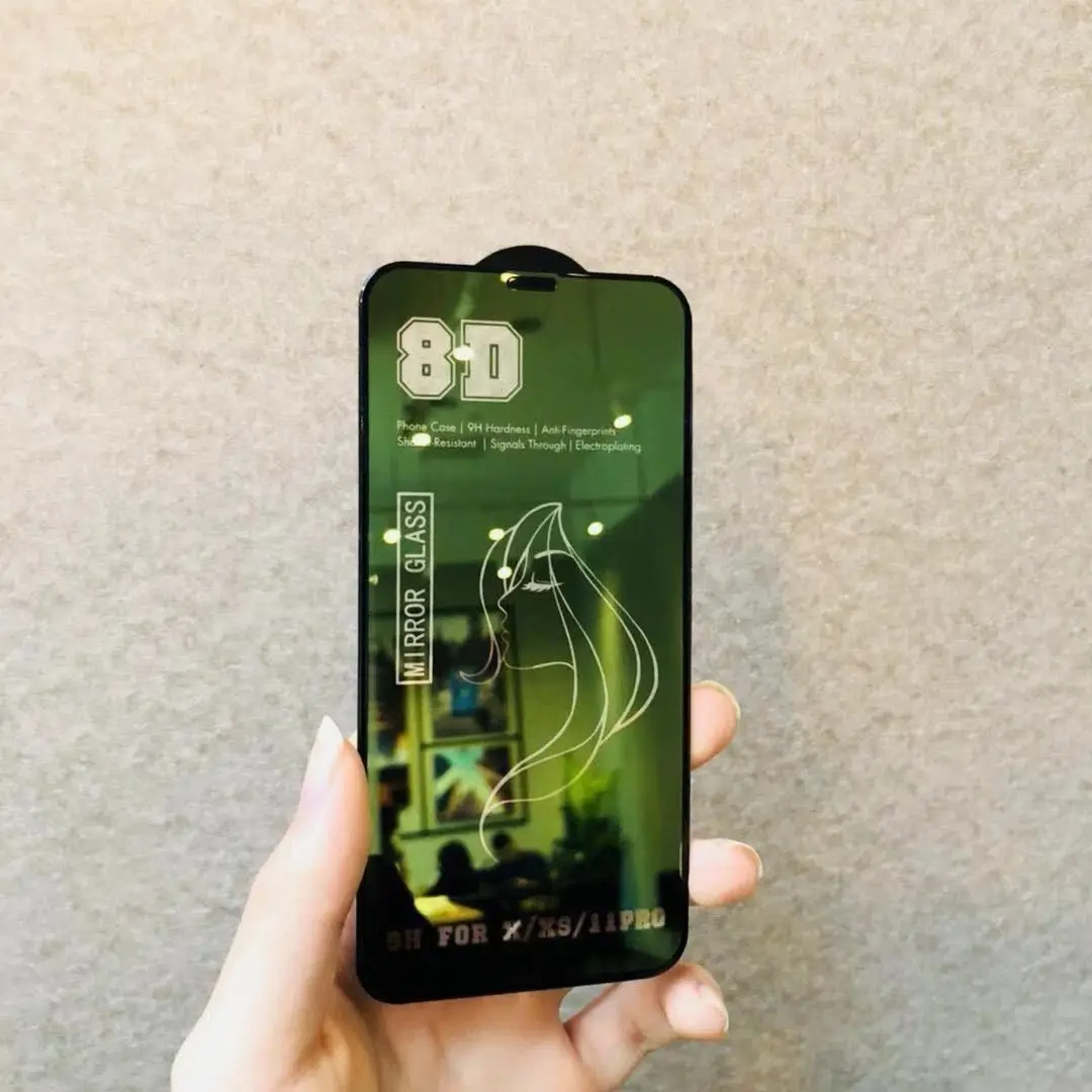 8D Mirror Tempered Glass for Apple IPhone 16 Plus ... – Vicedeal