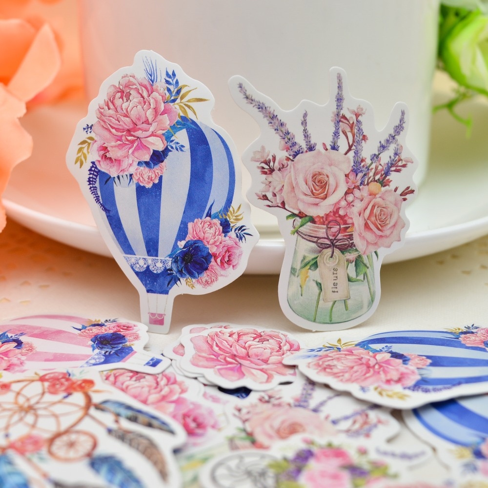 36pcs Kawaii Japanese Style Lovely Air Balloon Sti... – Vicedeal