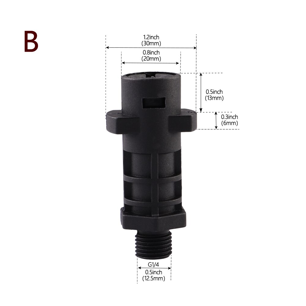 SPTA Snow Foam Lance Adapters Plastic Adapter Foam... – Vicedeal
