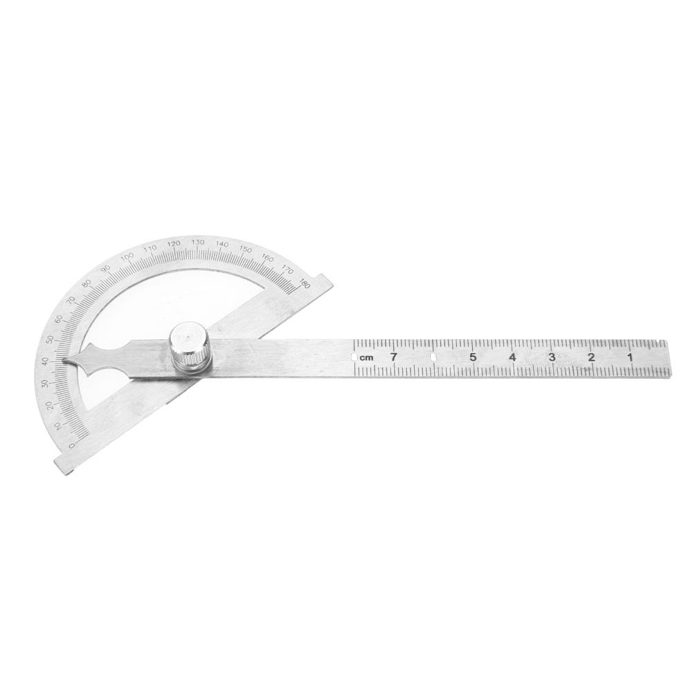 0-180 Degree Stainless Steel Protractor Goniometer... – Grandado