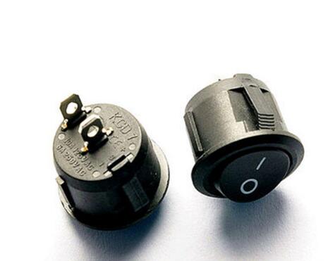 5PCS 2 files 2 Pin Round rocker switch rocker swit... – Vicedeal