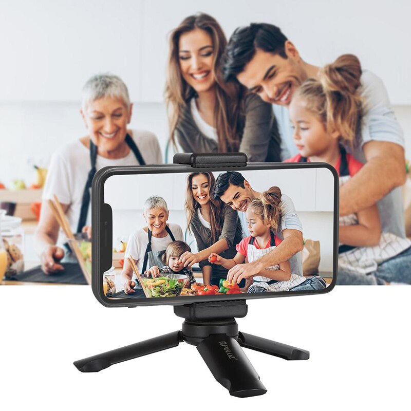 monopod PULUZ Mini Smartphone Clamp Clip Folding P... – Grandado