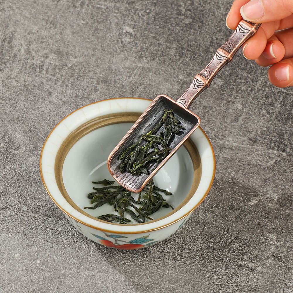Chinese Alloy Tea Spoon Tea Scoop Spoon Dispenser ... – Vicedeal