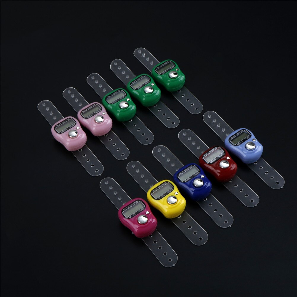 Mini Stitch Marker And Row Finger Counter LCD Elec... – Grandado