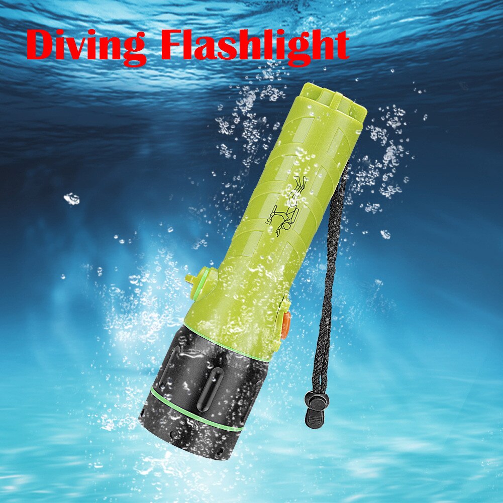 Outdoor Underwater XM-L T6 LED Scuba Diving Flashl... – Vicedeal