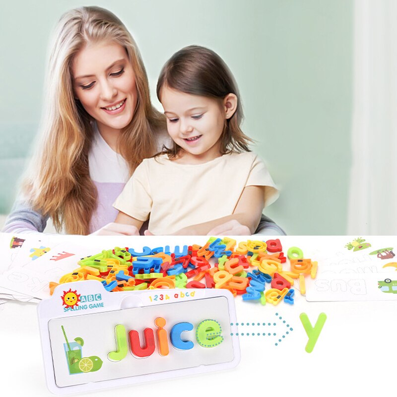 Colorful Magnetic Plastic Learning Alphabet Letter... – Grandado