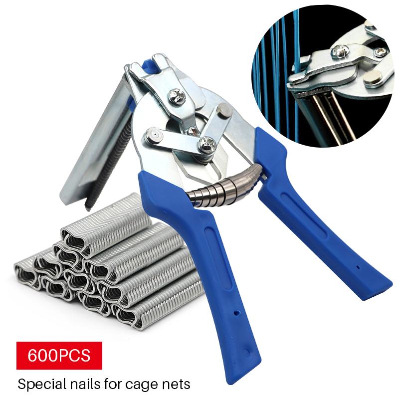 Cage Installation Clamp and 600pcs M Clips Staples... – Vicedeal