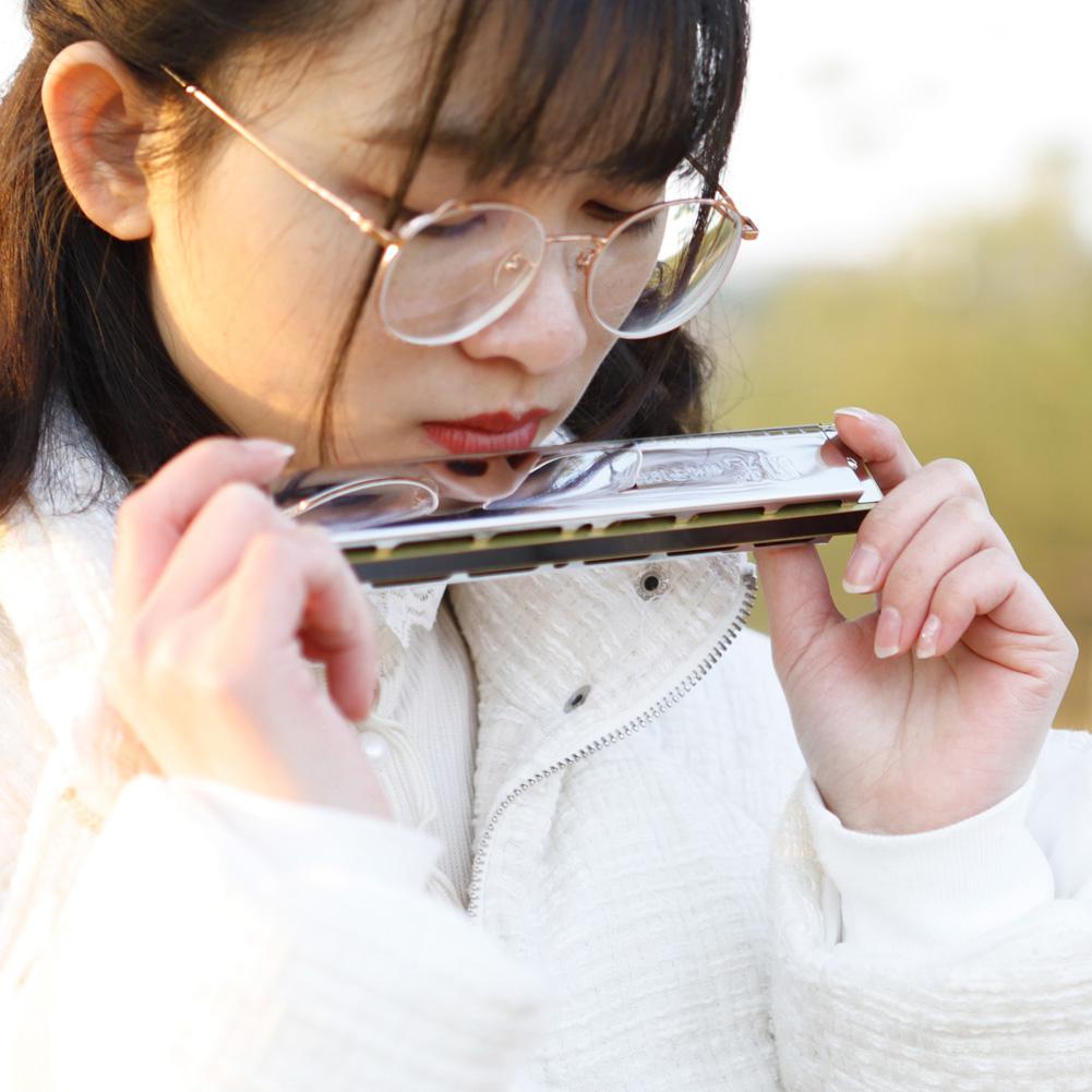 28 Holes Wide Diapason Key C Tune Tremolo Harmonic... – Grandado