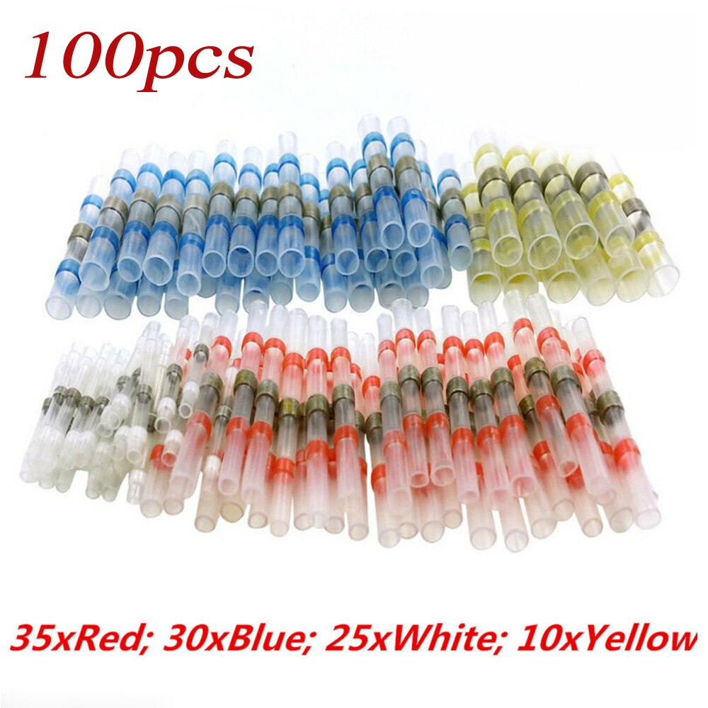 Wire Heat Shrink Connectors Set Transparent Waterp... – Vicedeal