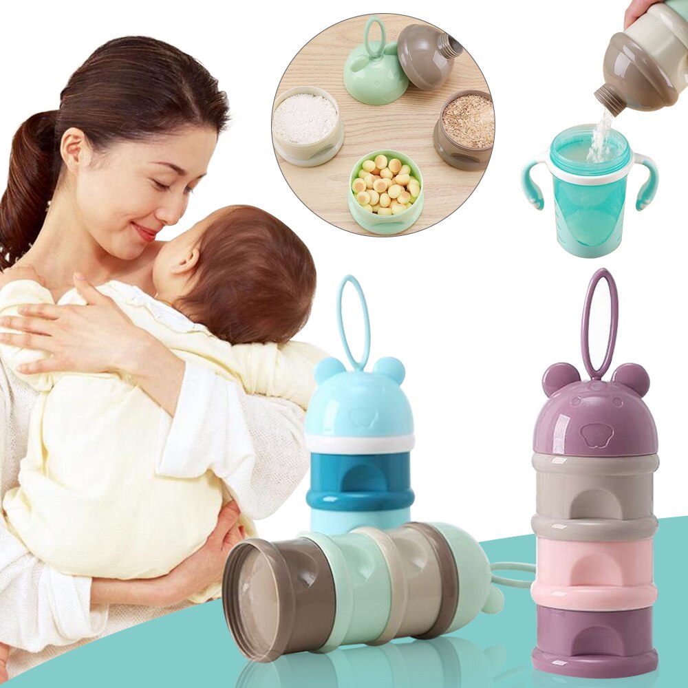 3 Layer 3 Colors Portable Baby Food Storage Box Es... – Grandado