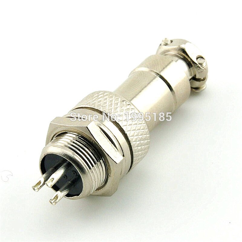 1Pcs GX12 3 Pin Male & Female 12mm Wire Panel Conn... – Vicedeal