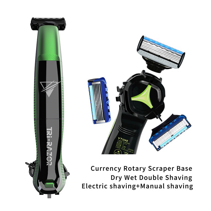 Elektrische Scheerapparaat Elektrische Baard Trimm... – Vicedeal