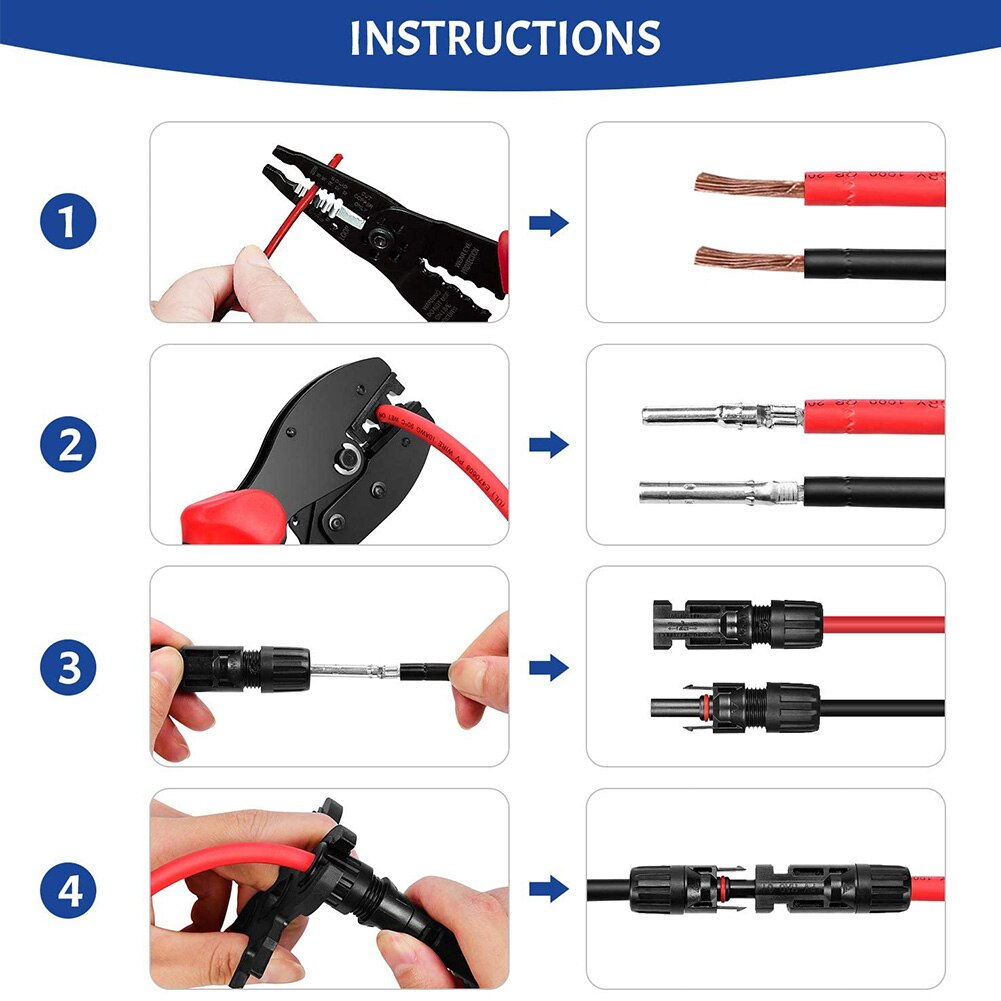 27pcs/set Solar Crimping Tool Combination Cutter E... – Vicedeal