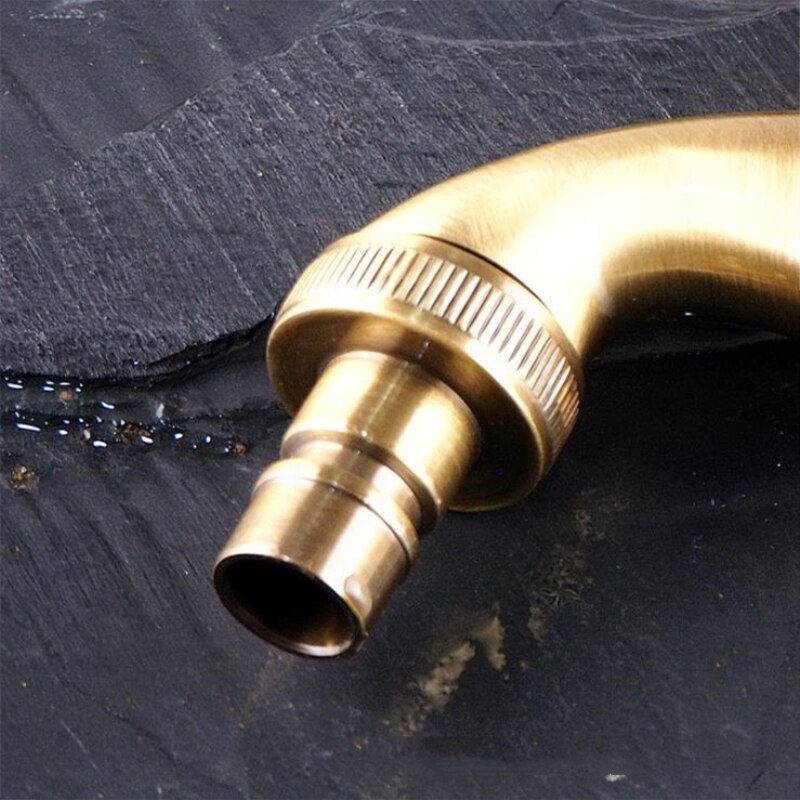 Long Garden Bibcock faucet tap crane Antique/Silve... – Vicedeal