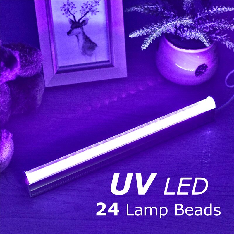 6W 30CM USB Portable UV LED Black Light 395-400NM ... – Grandado