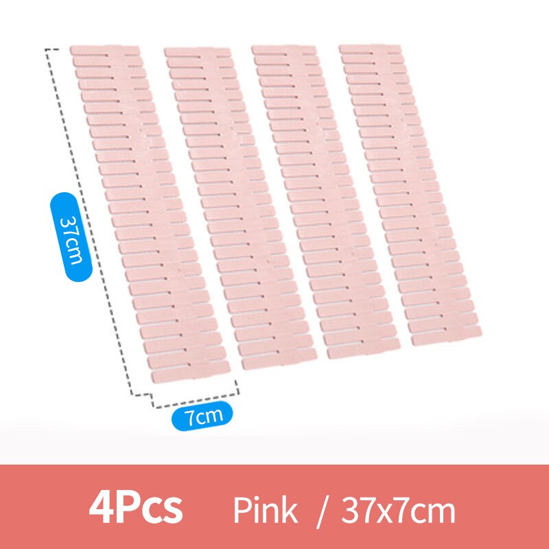 2/4Pcs DIY Adjustable Storage Partition Board Plas... – Grandado