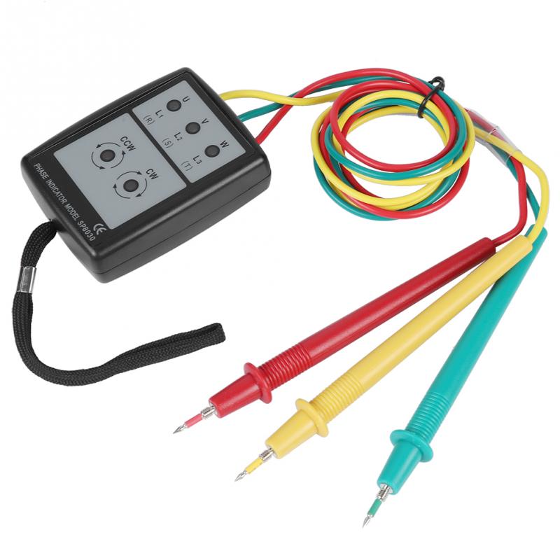 SP8030 Digital Phase Rotation Indicator LED Buzzer... – Grandado