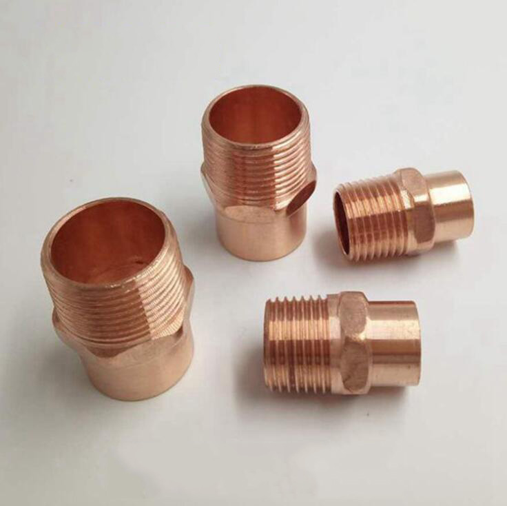 3 Pcs a lot TP2 Copper NPT Purple Copper External ... – Vicedeal