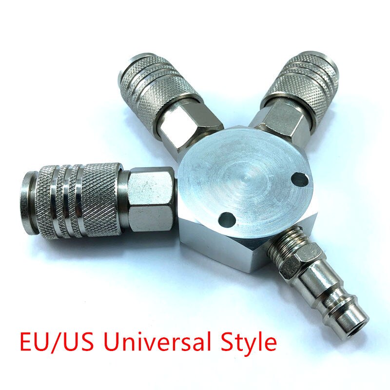 3-WAY MANIFOLD Quick Coupler 1/4''NPT Conn... – Vicedeal