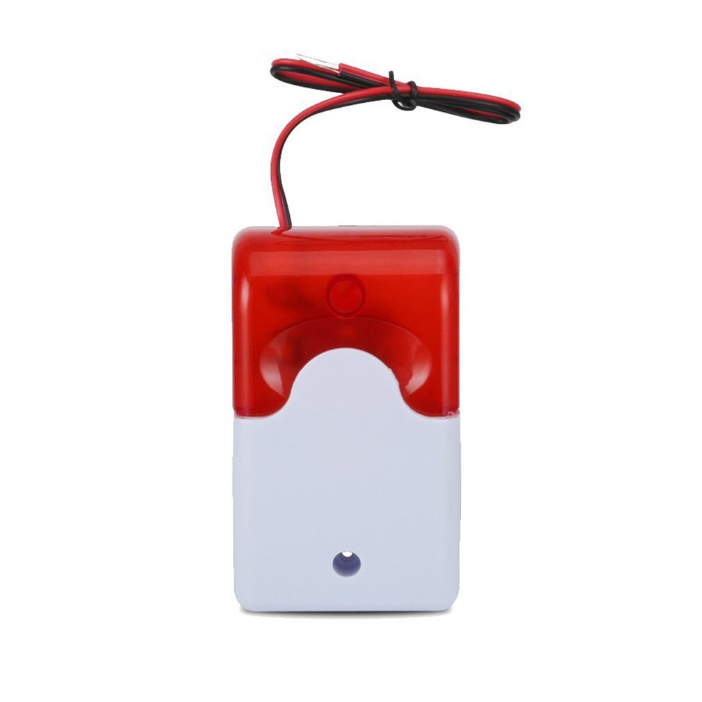 Wired Sound And Light Integrated Alarm Voice Anti-... – Grandado