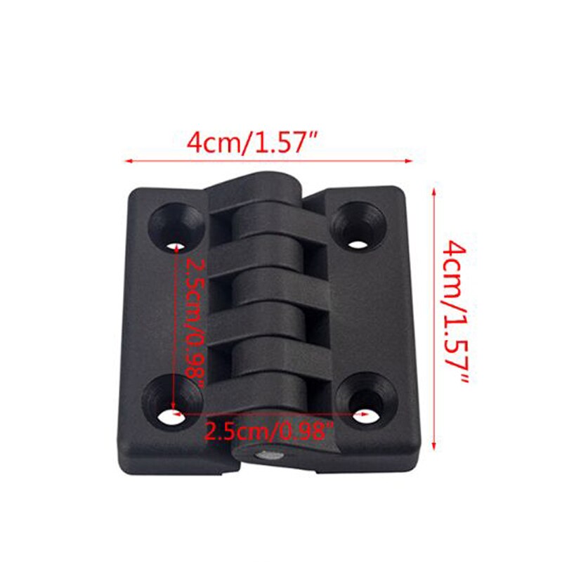 Strong Plastic Square Door Butt Nylon Hinge 40x40x... – Vicedeal