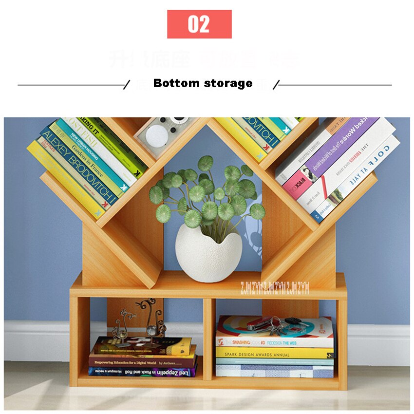 L163 Density Board Bookshelf Modern Simple Living ... – Grandado