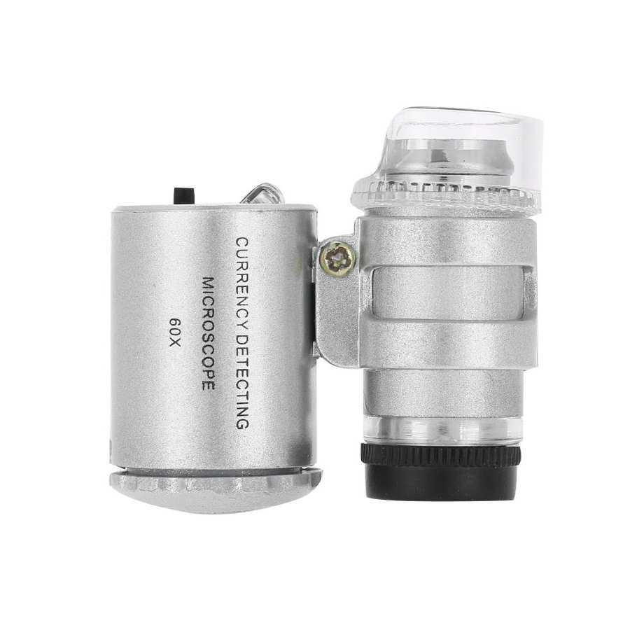 ¡Novedad! Lupa lupa microscopio 60X con luz LED – Grandado