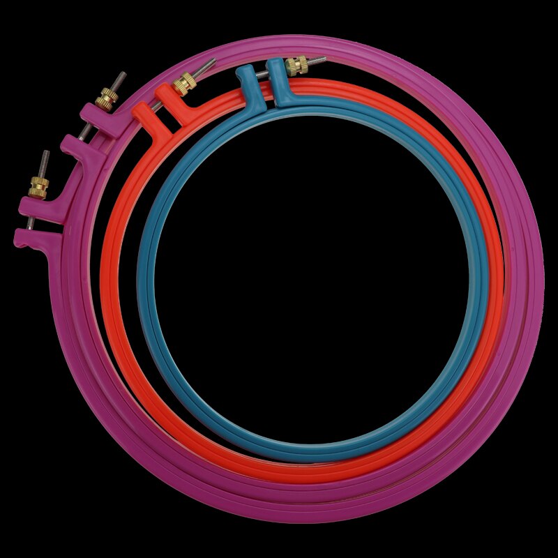 Houten plastic frame embroidery hoop ring cirkel r... – Vicedeal