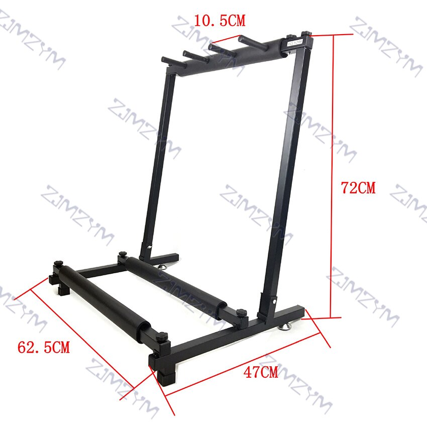 Folding Guitar Holder Stand Rack can hold 3/5/7/9 ... – Vicedeal