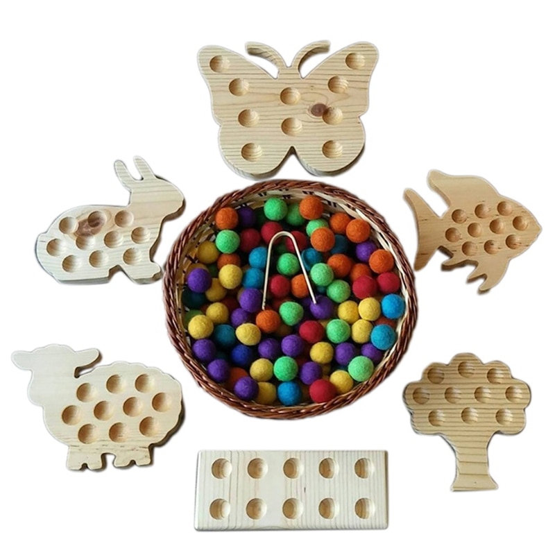 Educational Wooden Toys For Baby Clouds Cognitive ... – Vicedeal