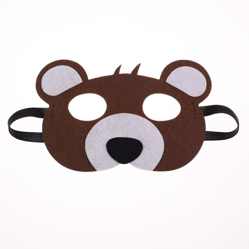 1set Cosplay Mask Wolf and the Bear Party Mask Cos... – Grandado