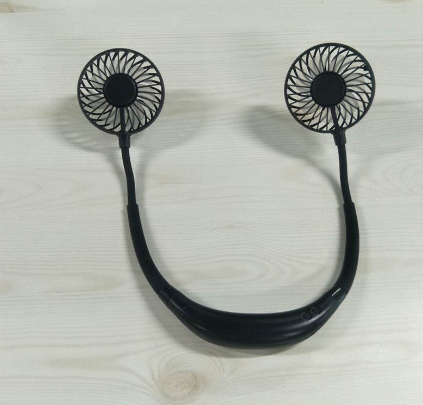 USB portable fan cold fan hands free neck fan hang... – Vicedeal