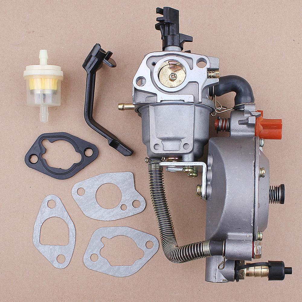 Dual Fuel Carburetor Kit LPG NG Conversion for GX1... – Grandado
