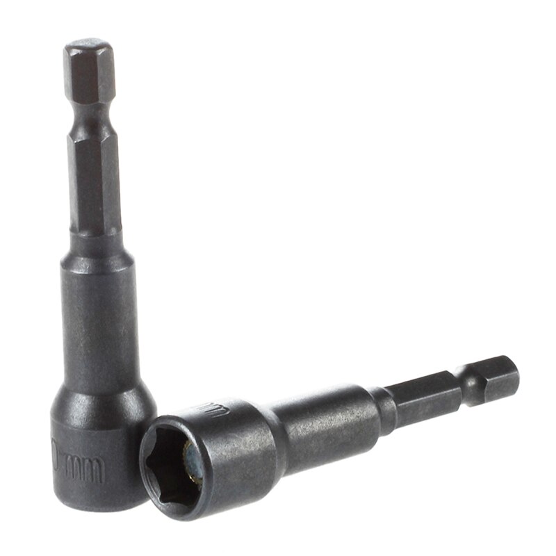 ! 2Pcs 1/4 Shank Magnetic 10mm Socket Wrench Hex N... – Grandado