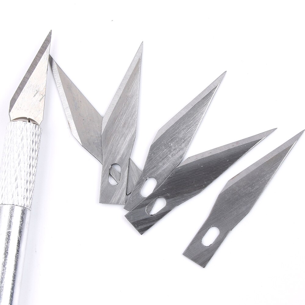 6Pcs Blades Non-Slip Metal Scalpel Cake Fruit Engr... – Grandado